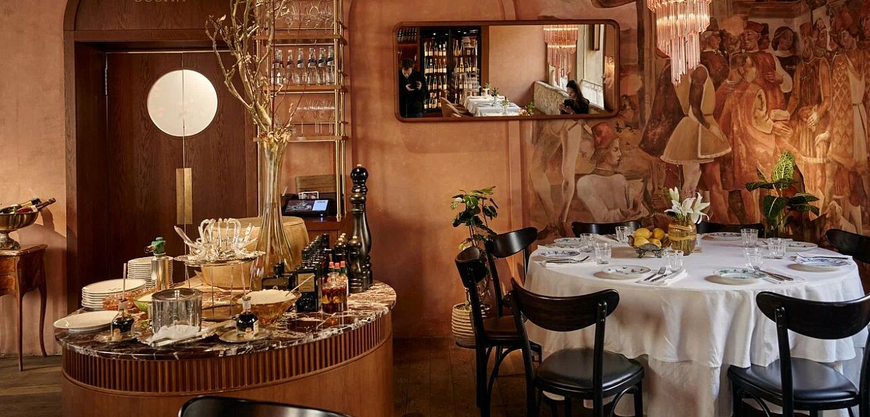 Ресторан Salone pasta&bar. Москва, ул. Малая Дмитровка, 18А, стр. 3 ...